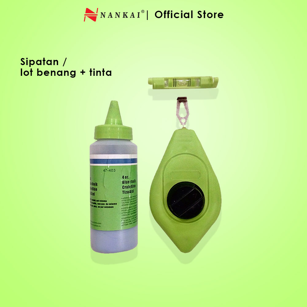 Jual Sipatan Lot Benang + Tinta Alat Ukur Nankai di Seller Nankai Tools ...