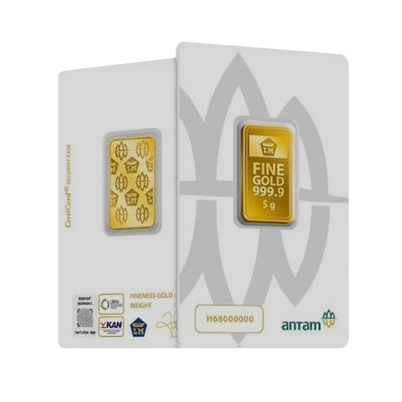 Jual Thsoneprice Indonesia Antam Gold Bar Keping Emas [5 Gram ...
