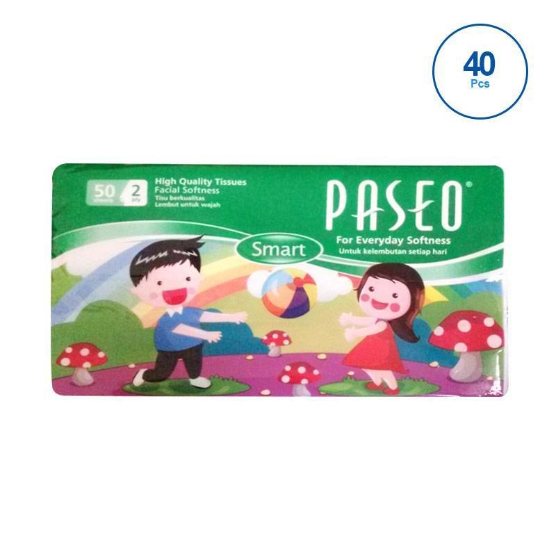 Jual Paseo Smart Facial Travel Pack Tissue [40 packs] di Seller ANGELS ...