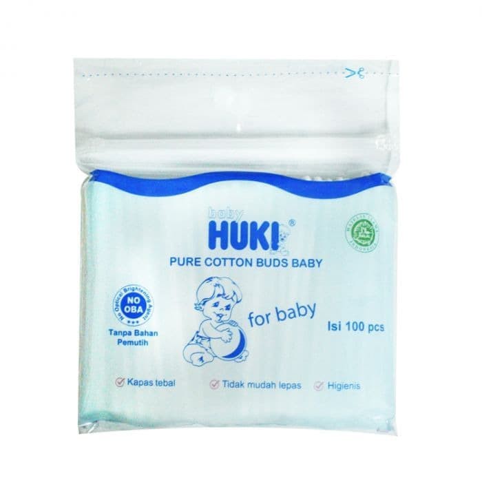 Jual Huki CI0081 Extra Fine Baby ZAK Cotton Buds [100 pcs] di Seller ...