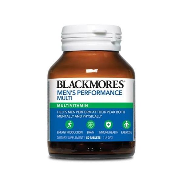 Promo Blackmores Mens Performance Multi Suplemen [50 Tablet] | Blackmores Multivitamin For Men ...