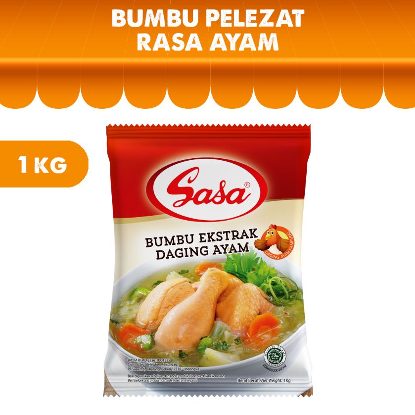 Promo Sasa Kaldu Pelezat Serba Ayam [1000 g] Diskon 11% di Seller Sasa ...