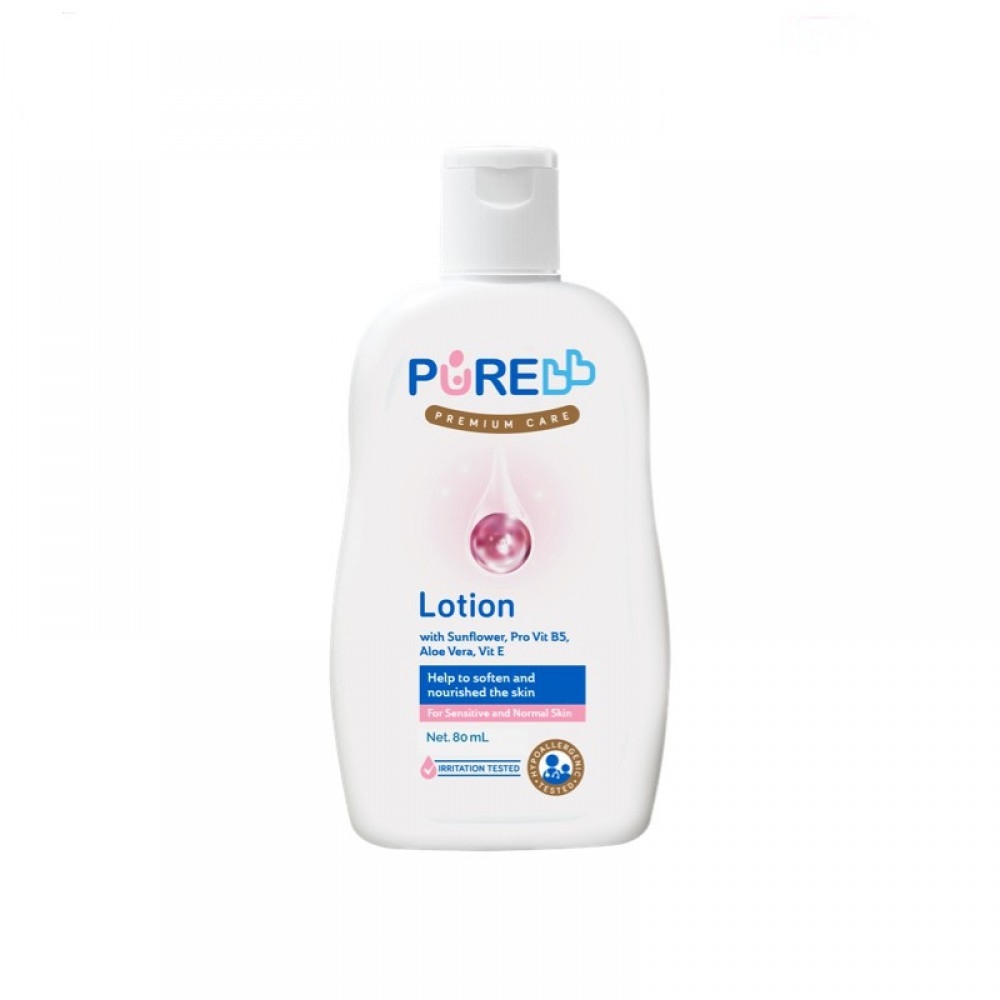 Jual Pure Baby Body Lotion [80 Ml] Di Seller Pinpinbabykids ...