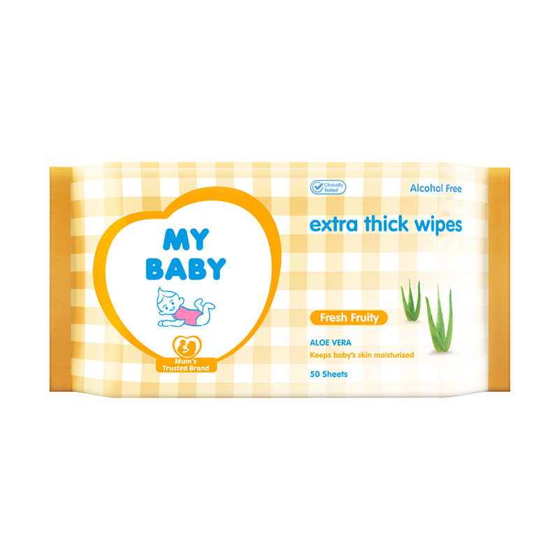 Jual My Baby Tissue Basah Extra Care Fresh Fruity [50 Sheets] Di Seller ...