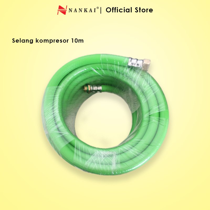 Jual Selang Pompa dan Kompresor [10 m] Nankai - Hijau di Seller Nankai Tools Official Store ...