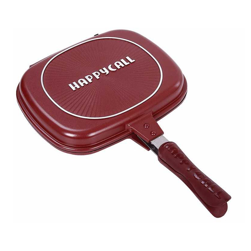 Jual Happy Call Double Pan Jumbo Alat Masak - Red [32 cm] di Seller ...