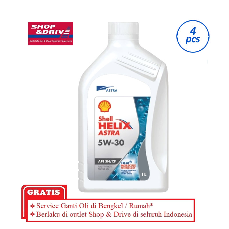 Oli Shell Helix Astra 5w30 - Perumperindo.co.id