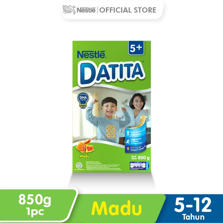 Promo Nestle Datita 5+ Rasa Madu 5 Susu Formula 850 g Diskon 11% di ...