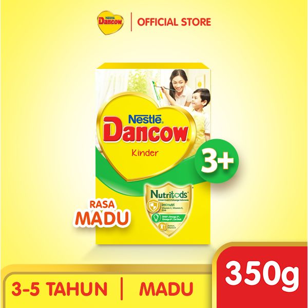 Jual Nestle Dancow 3+ Susu Pertumbuhan Rasa Madu 3-5 tahun Box 350 g di ...