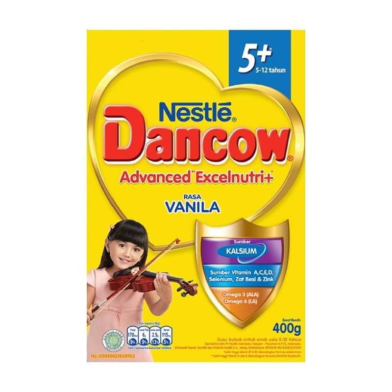 Jual Nestle Dancow 5+ Advanced Excelnutri+ Susu Pertumbuhan Rasa Vanila ...
