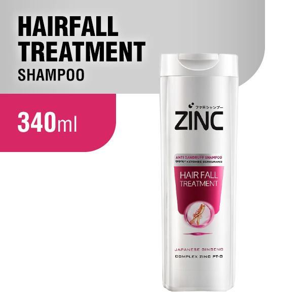 Jual Zinc Hairfall Treatment Bottle Shampoo [340 mL] di Seller TOKO ...