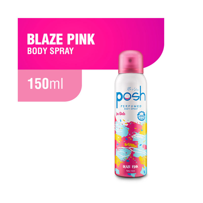 Jual Posh Blaze Pink Body Spray [150 mL] di Seller Tambah Jaya Swalayan ...
