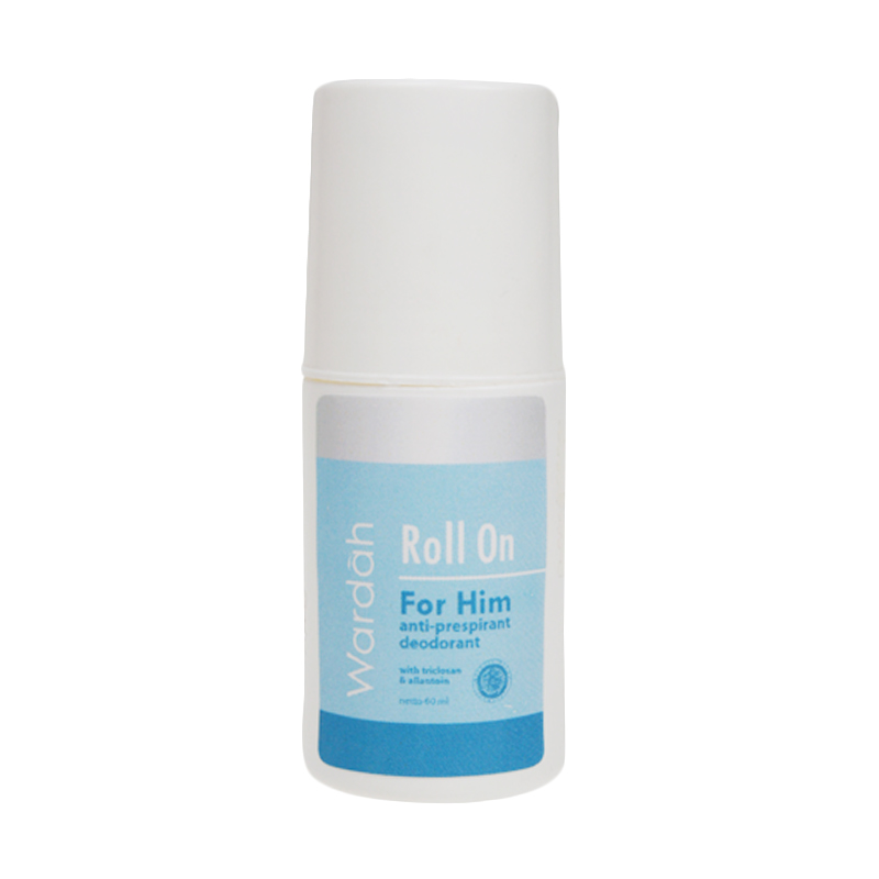 Jual Wardah Roll On for Him Anti-Perspirant Deodorant - 60ml di Seller ...