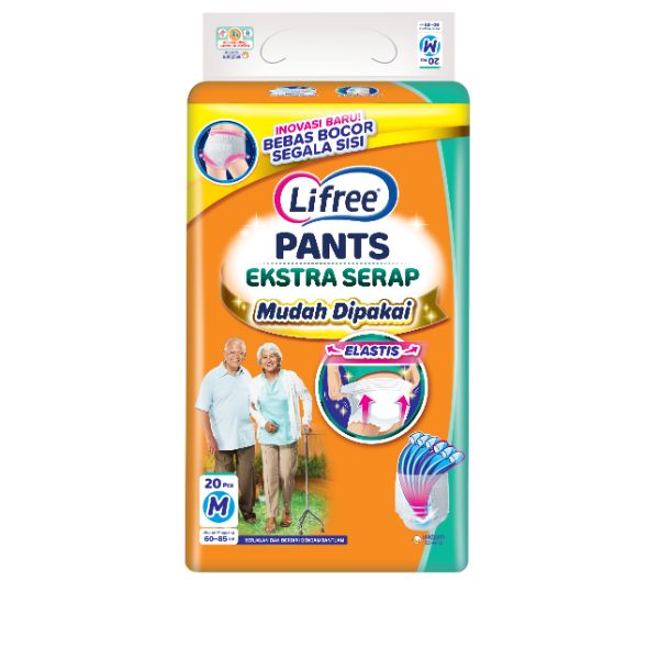 Jual Lifree Popok Celana Dewasa Extra Jumbo Pack M [20 Pcs] Di Seller Uni Charm Official Store ...