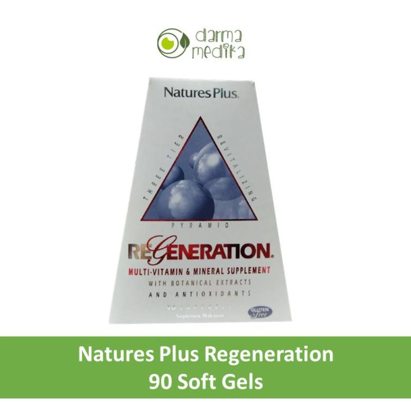 Jual Nature's Plus Regeneration Suplemen Kesehatan [90 softgels] di ...