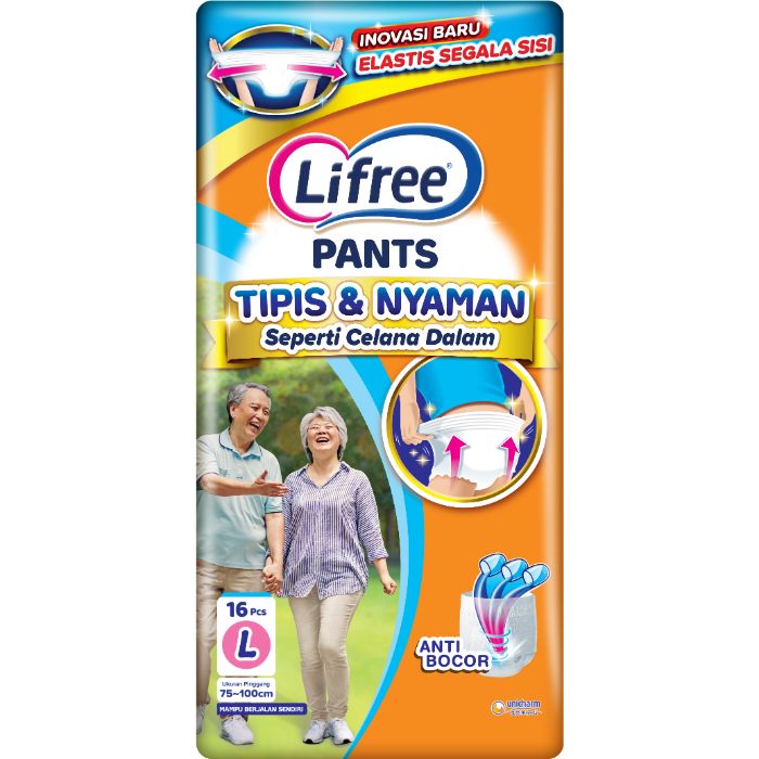 Promo Lifree Light Popok Celana Dewasa Jumbo L [16 Pcs] Diskon 26% Di ...