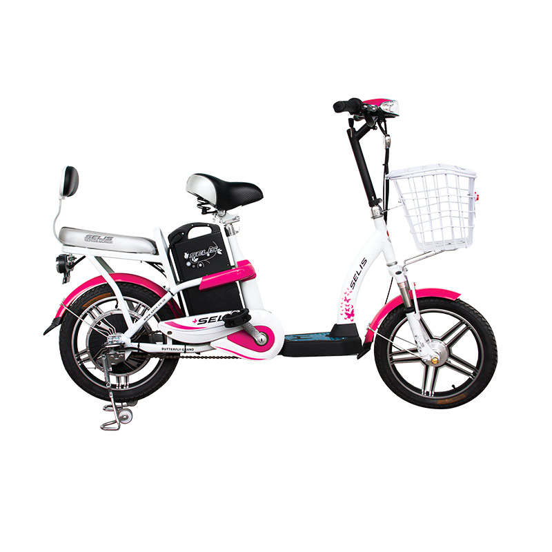 Jual Selis Butterfly Grand Sepeda Listrik - Putih / Pink di Seller ...