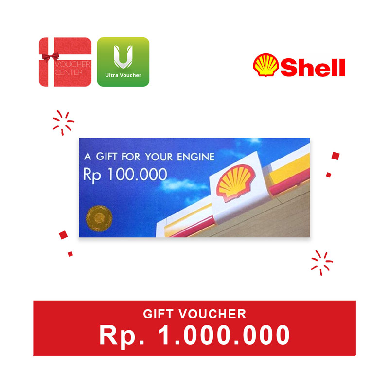 Promo Shell - Voucher Fisik Rp. 1.000.000 Diskon 19% di Seller Ultra ...