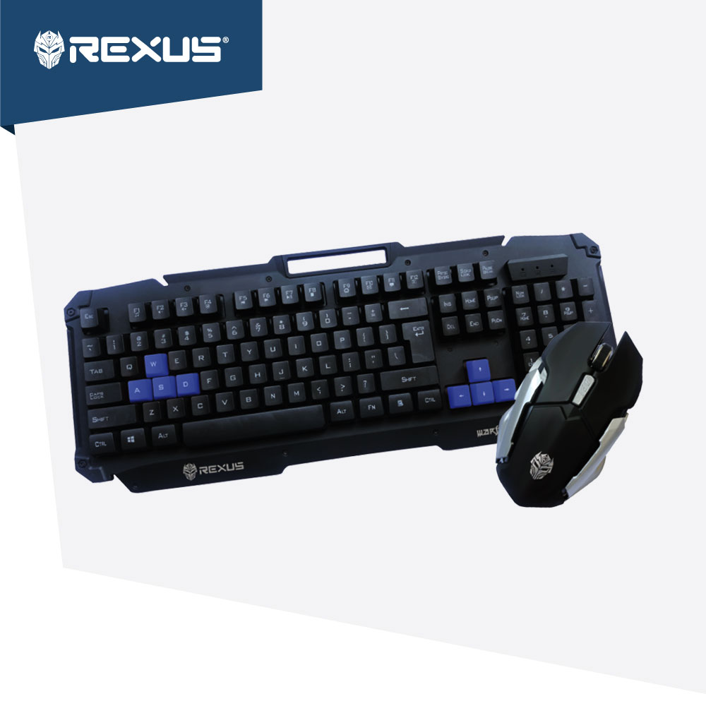 Jual REXUS VR2 Wireless Gaming Keyboard - Hitam di Seller MULTI PLAZA ...