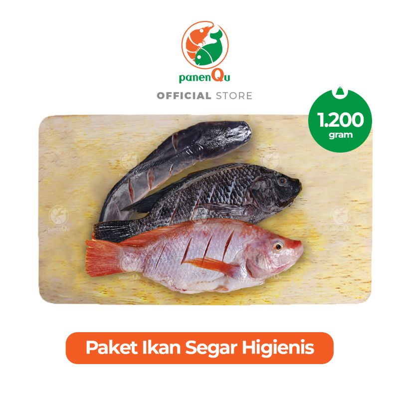 Promo Paket Ikan Segar & Higienis 1.2 kg di Seller Panenqu Jakarta ...