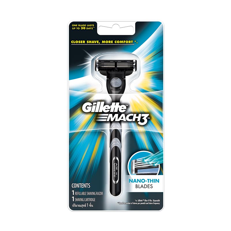 Jual Gillette Pisau Cukur Razor Mach 3 - - di Seller Dede collection ...