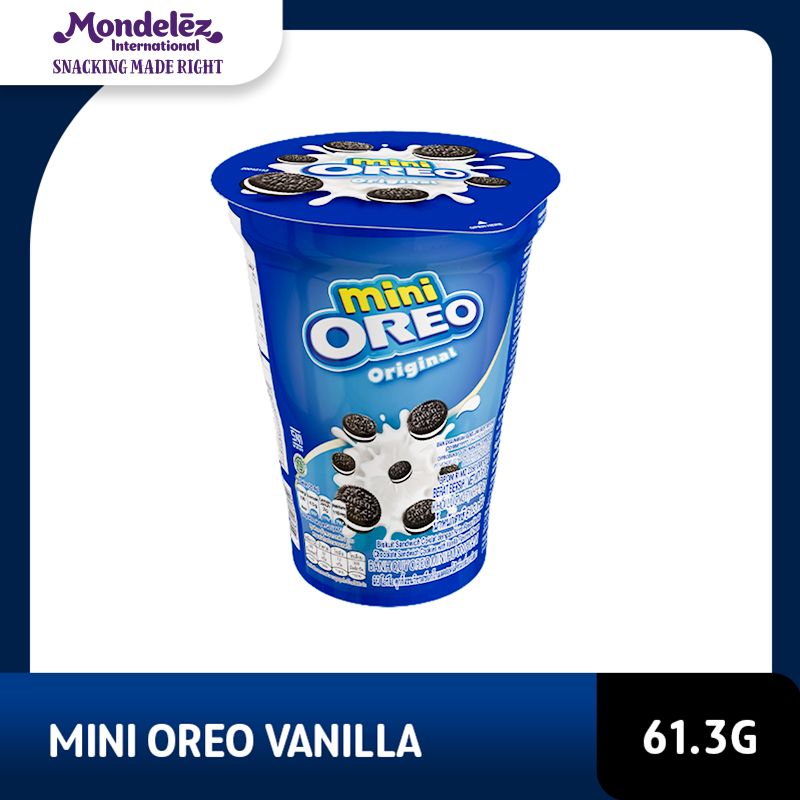 Promo Mini Oreo Biskuit Vanilla Cup [61.3g] Diskon 8% Di Seller ...