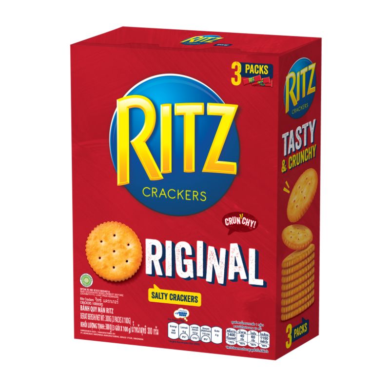 Promo Ritz Biskuit Original Box [300g] Diskon 8% Di Seller Mondelez ...