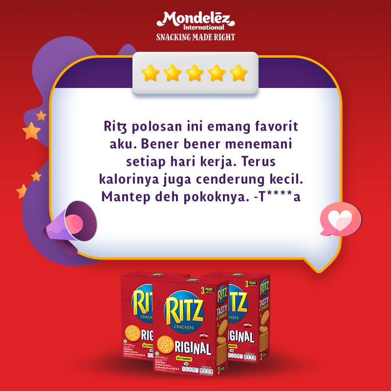 Promo Ritz Biskuit Original Box [300g] Diskon 8% Di Seller Mondelez ...