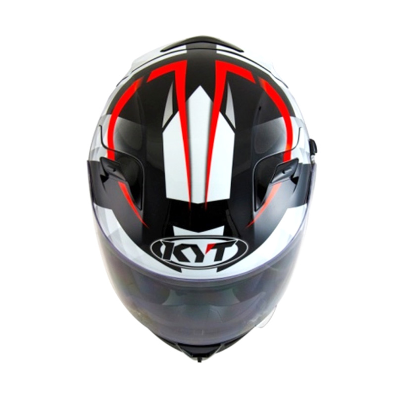 Jual Kyt K2 Rider Diamond Helm Full Face - Black White Di Seller Doctor ...