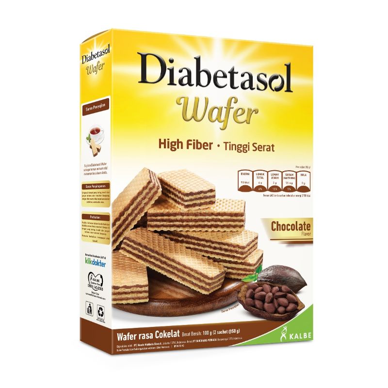 Jual Diabetasol Wafer Cokelat 100 gr di Seller Blibli.com - Cawang ...