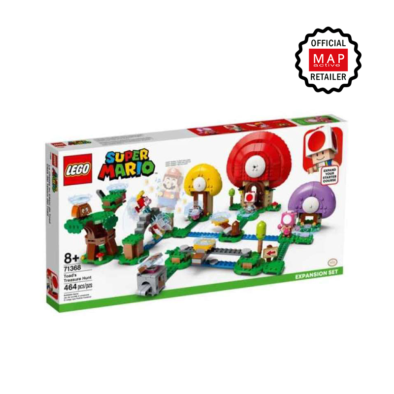 Jual LEGO SUPER MARIO 71368 Toad's Treasure Hunt Expansion Set di ...