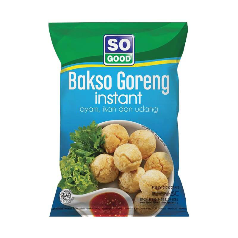 Jual So Good Komplit 5 Paket Makanan Instan Di Seller So Good ...
