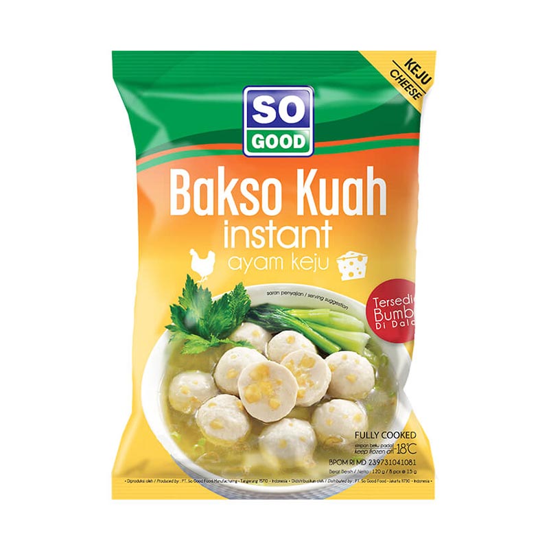 Jual So Good Komplit 5 Paket Makanan Instan Di Seller So Good ...