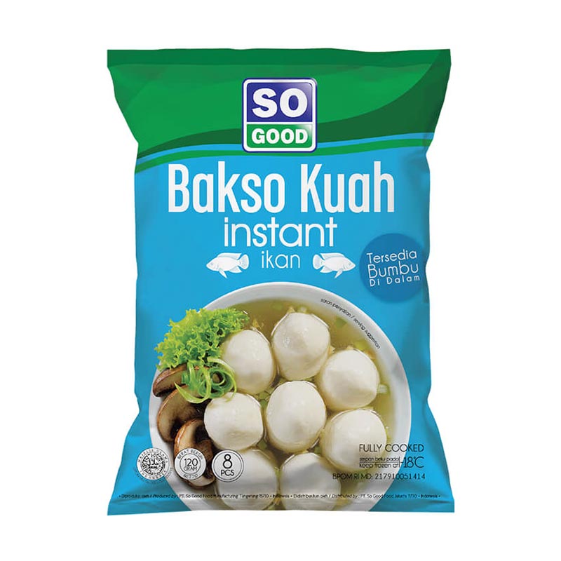 Jual So Good Komplit 5 Paket Makanan Instan Di Seller So Good ...