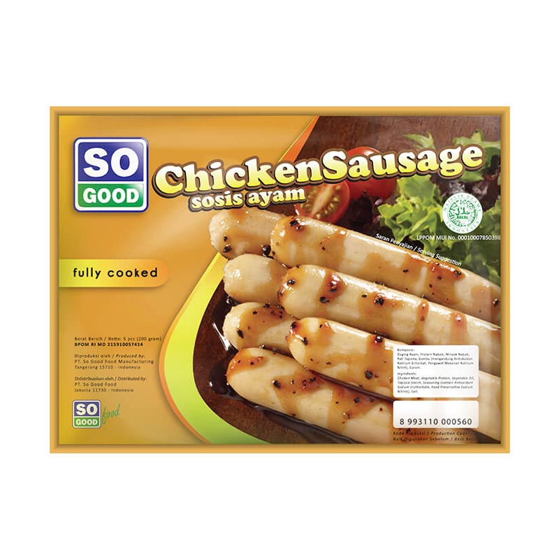 Jual So Good Komplit 5 Paket Makanan Instan Di Seller So Good ...