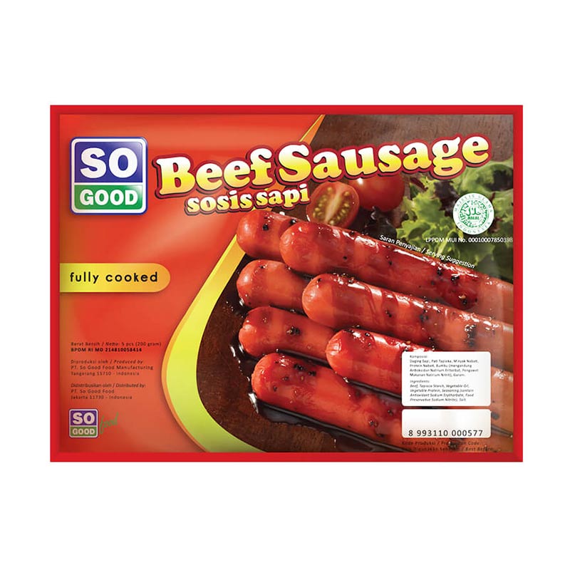 Jual So Good Komplit 5 Paket Makanan Instan Di Seller So Good ...
