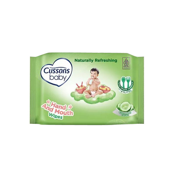 Promo CUSSONS BABY WIPES NATURAL REFRSH 50 SHEETS - TISU BASAH ...