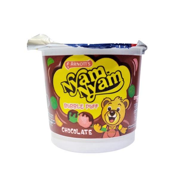 Jual NYAM NYAM BUBBLE PUFF CHOCOLATE 18 GR Halal di Seller Hypermart ...