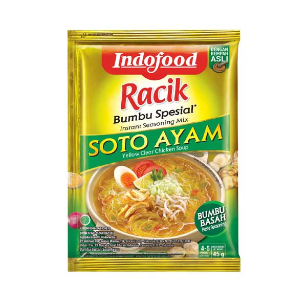 Jual INDOFOOD RACIK BUMBU SPECIAL SOTO AYAM 45 GR di Seller Hypermart ...