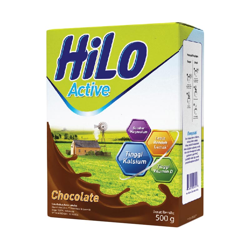 Jual Hilo Active Chocolate Susu Formula [500 g] di Seller Dede ...