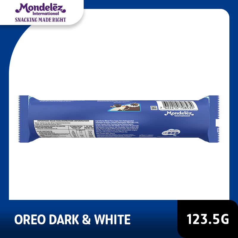Promo Oreo Biskuit Dark & White Chocolate Regular 119.6 G Diskon 8% Di Seller Mondelez Official ...