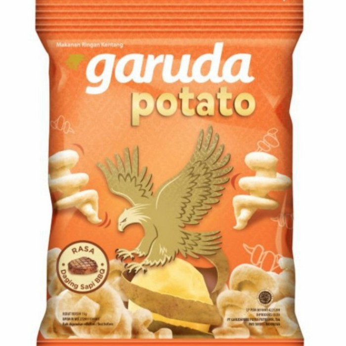 Jual garuda Potato Daging Sapi BBQ 54 g di Seller Alfamart Click ...