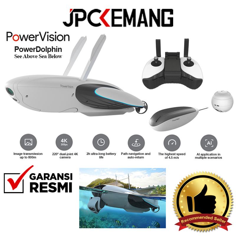 Jual Jpc Kemang Power Vision Powerdolphin Wizard Underwater Drone ...