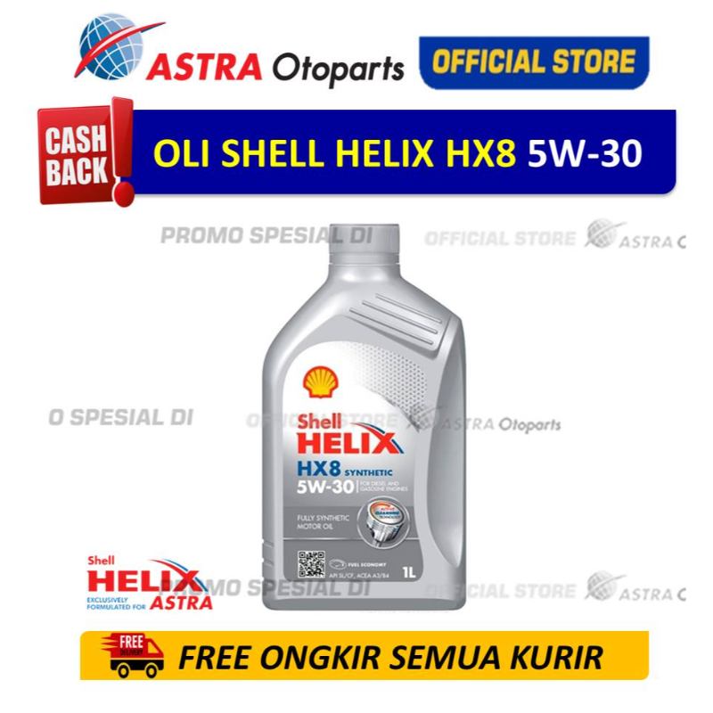 Jual Shell Helix Hx8 5w30 Sn/cf Di Seller Astra Otoparts Official Store ...