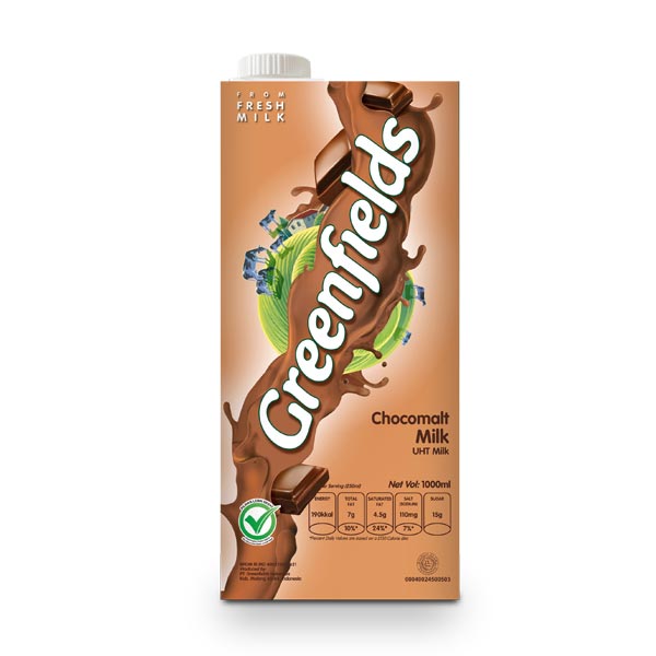 Promo GREENFIELDS UHT CHOCO MALT 1000 ML - SUSU di Seller Hypermart ...
