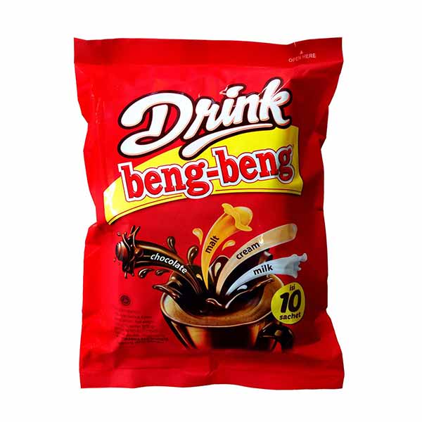 Jual Drink Beng Beng Chocolate Isi 10 Sachet X 30 Gr - Cokelat Di ...