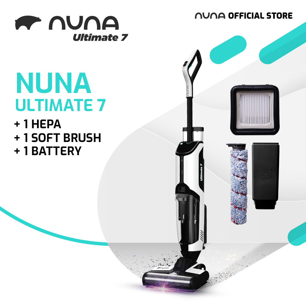 Promo Nuna Ultimate 7 Wet Dry Steril Cordless Vacuum Cleaner Floor ...