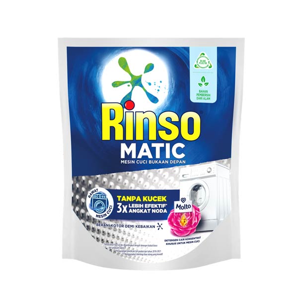 Jual RINSO MATIC LIQUID FRONT LOAD POUCH 1.45 LITER di Seller Hypermart ...