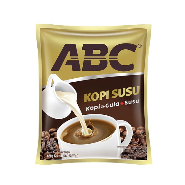 Jual ABC COFFEE SUSU BAG ISI 20 SACHET X 31 GR - KOPI di Seller ...