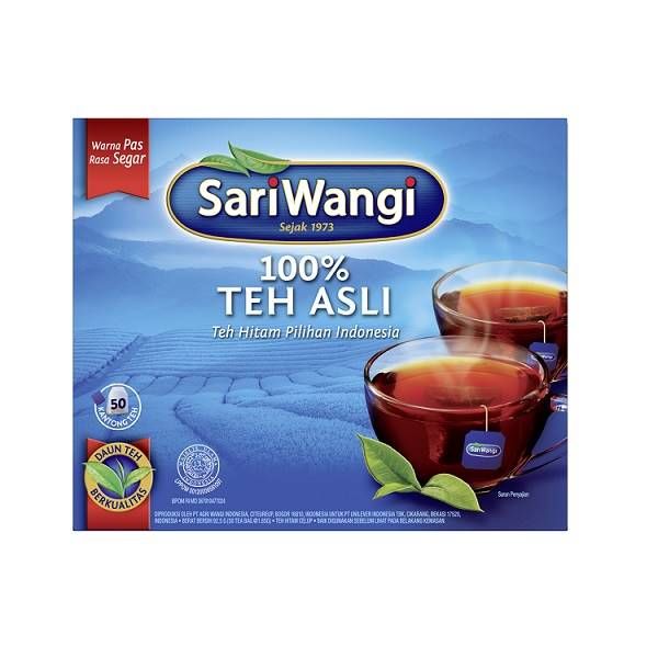 Jual Sariwangi Tea Bag Asli Isi 50 Pcs - Teh Di Seller Hypermart Mtc ...